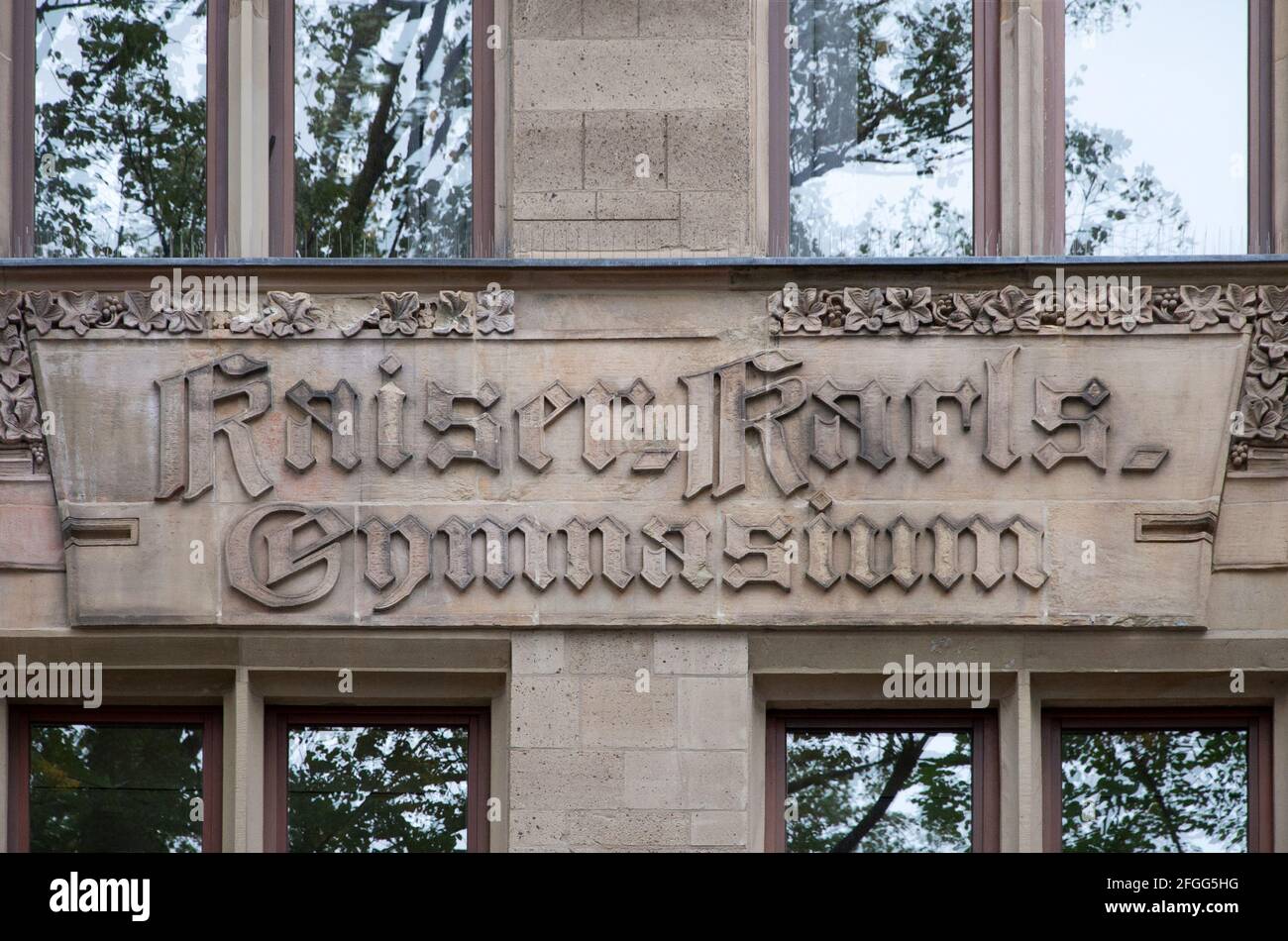 Gymnasium school german hi-res stock photography and images - Alamy
