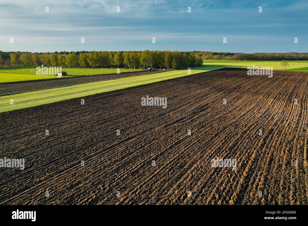 Wavy grass aerial hi-res stock photography and images - Alamy