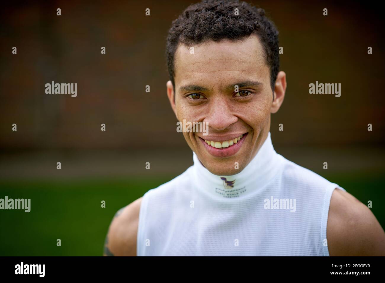 Jockey Sean Levey, the first black jockey to win a British classic race ...