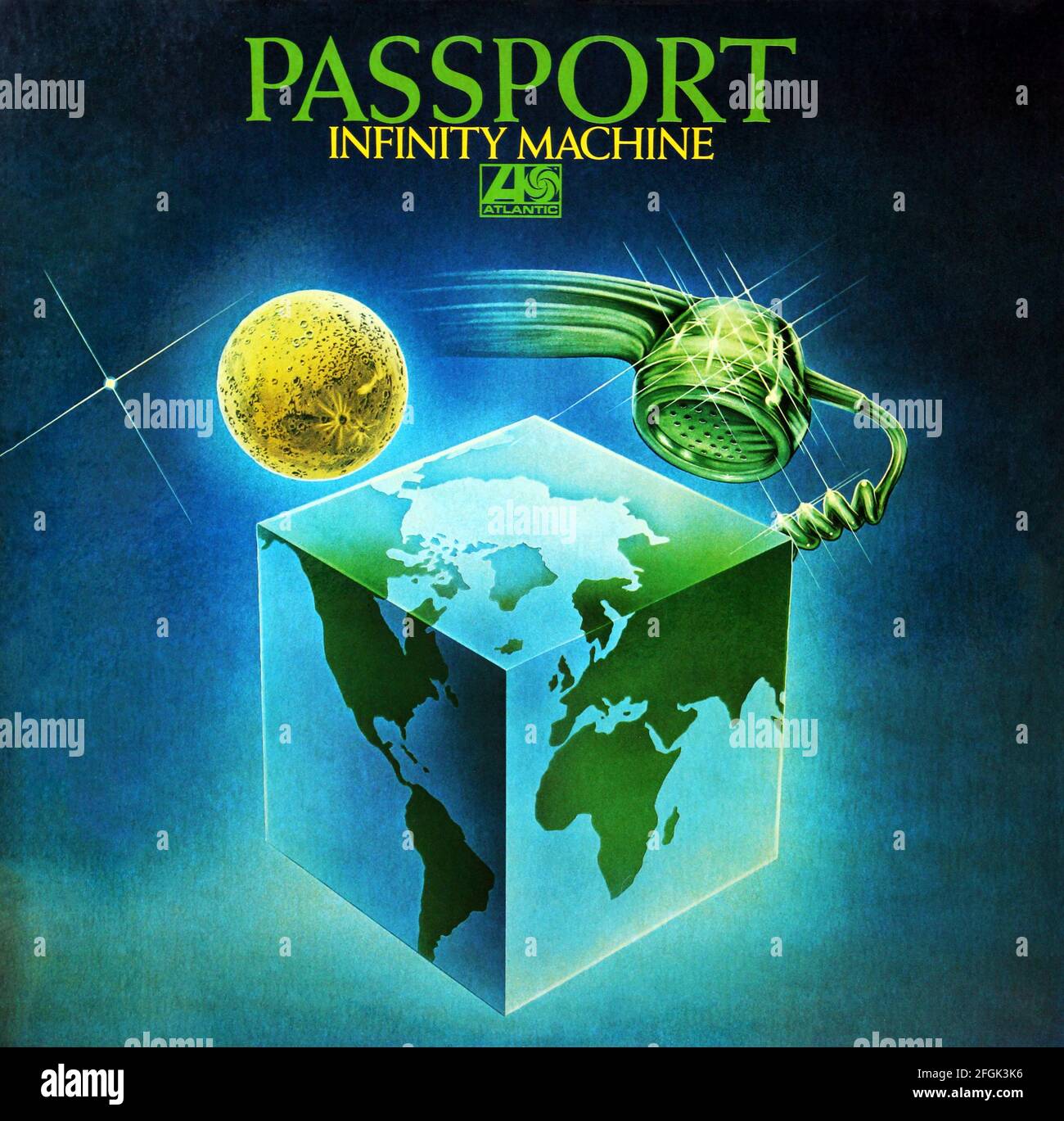 Passport: 1976. LP front cover: Infinity Machine Stock Photo - Alamy