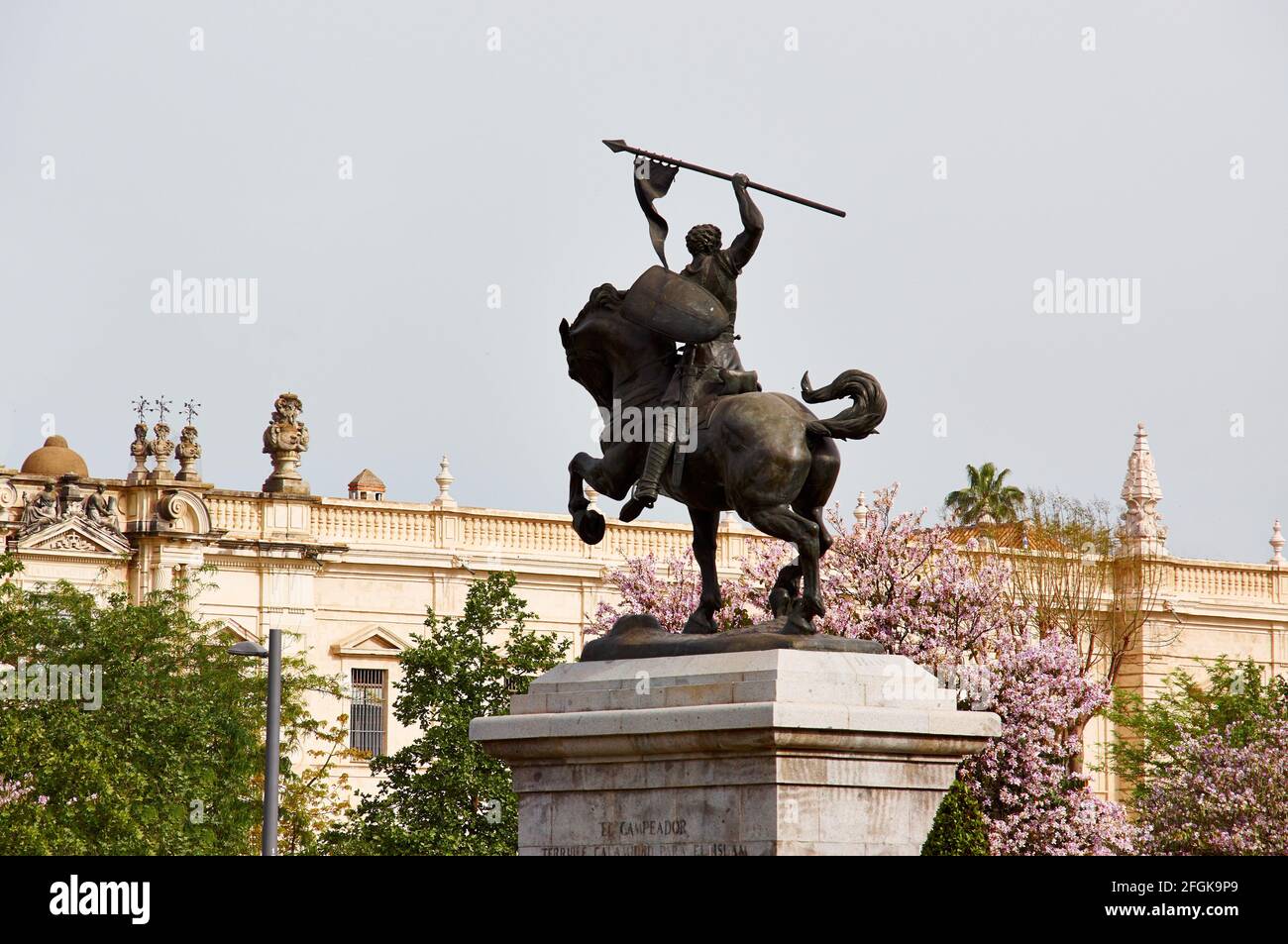 Historic buildings and monuments of Seville, Spain. Architectural ...
