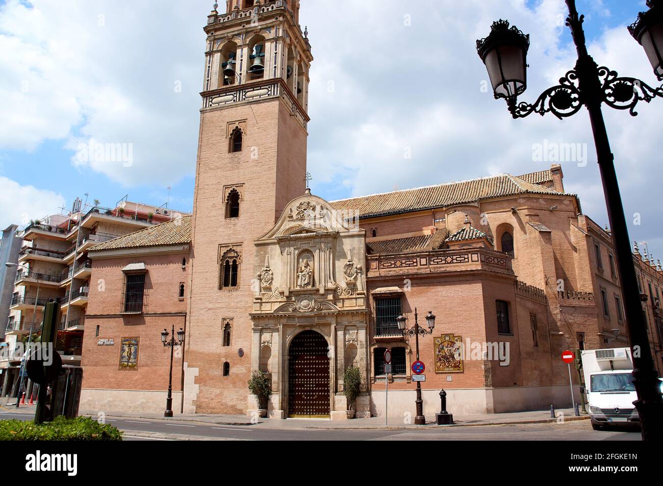 Historic buildings and monuments of Seville, Spain. Architectural ...