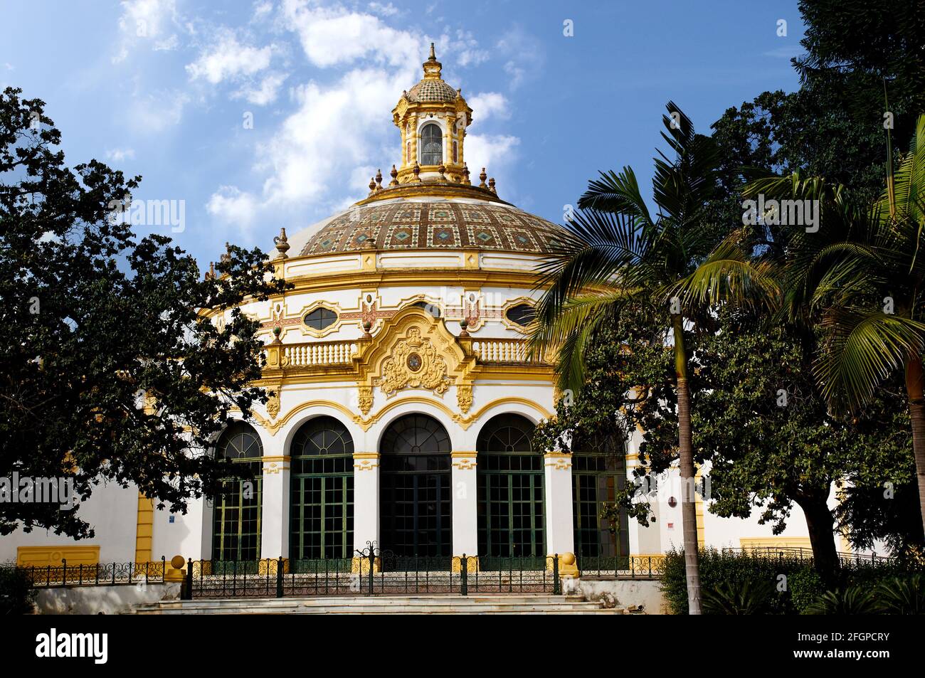 Historic buildings and monuments of Seville, Spain. Architectural ...