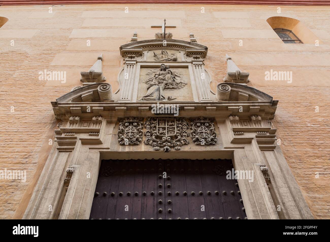 Historic buildings and monuments of Seville, Spain. Architectural ...
