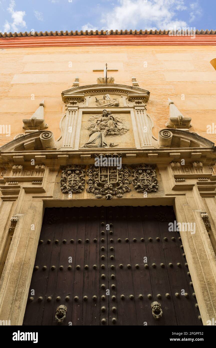 Historic buildings and monuments of Seville, Spain. Architectural ...