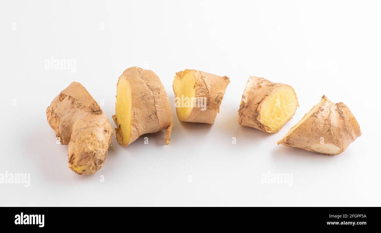 Sliced ginger root on hi-res stock photography and images - Alamy