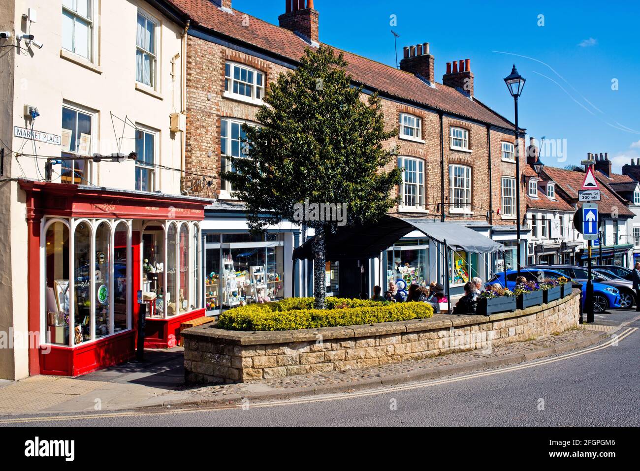 Market Place, Malton, North Yorkshire, England Stock Photo - Alamy