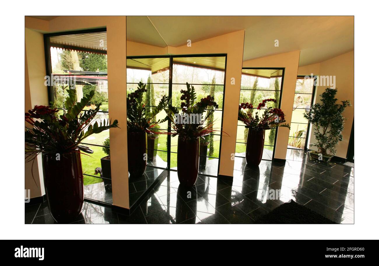 Sina Capaldo in her home in Hertfordshire. photograph by David Sandison ...