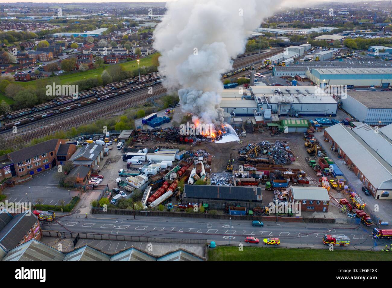 Damaged leeds train hi-res stock photography and images - Alamy
