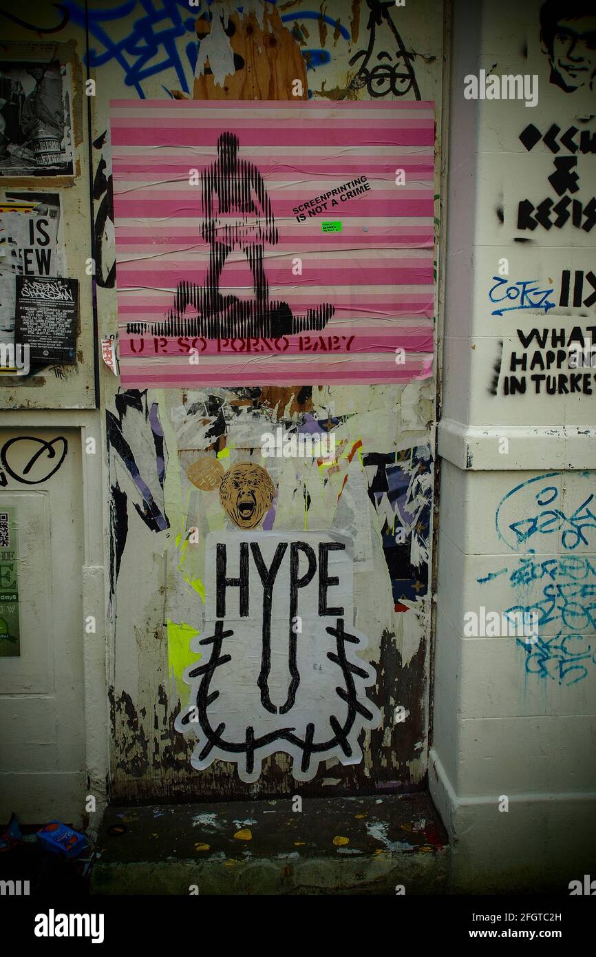 Brick Lane Area, London Stock Photo - Alamy