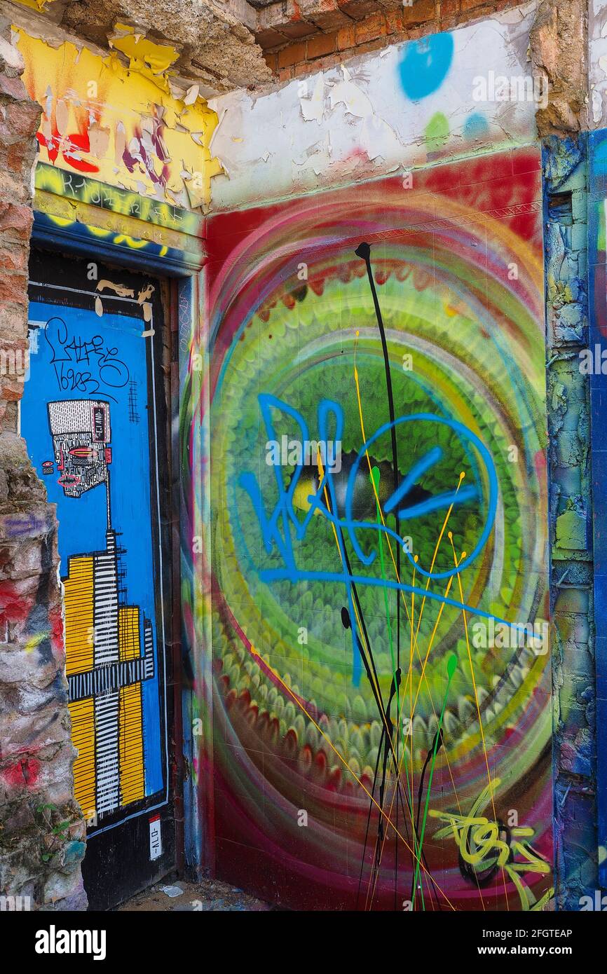 Brick Lane Area, London Stock Photo - Alamy
