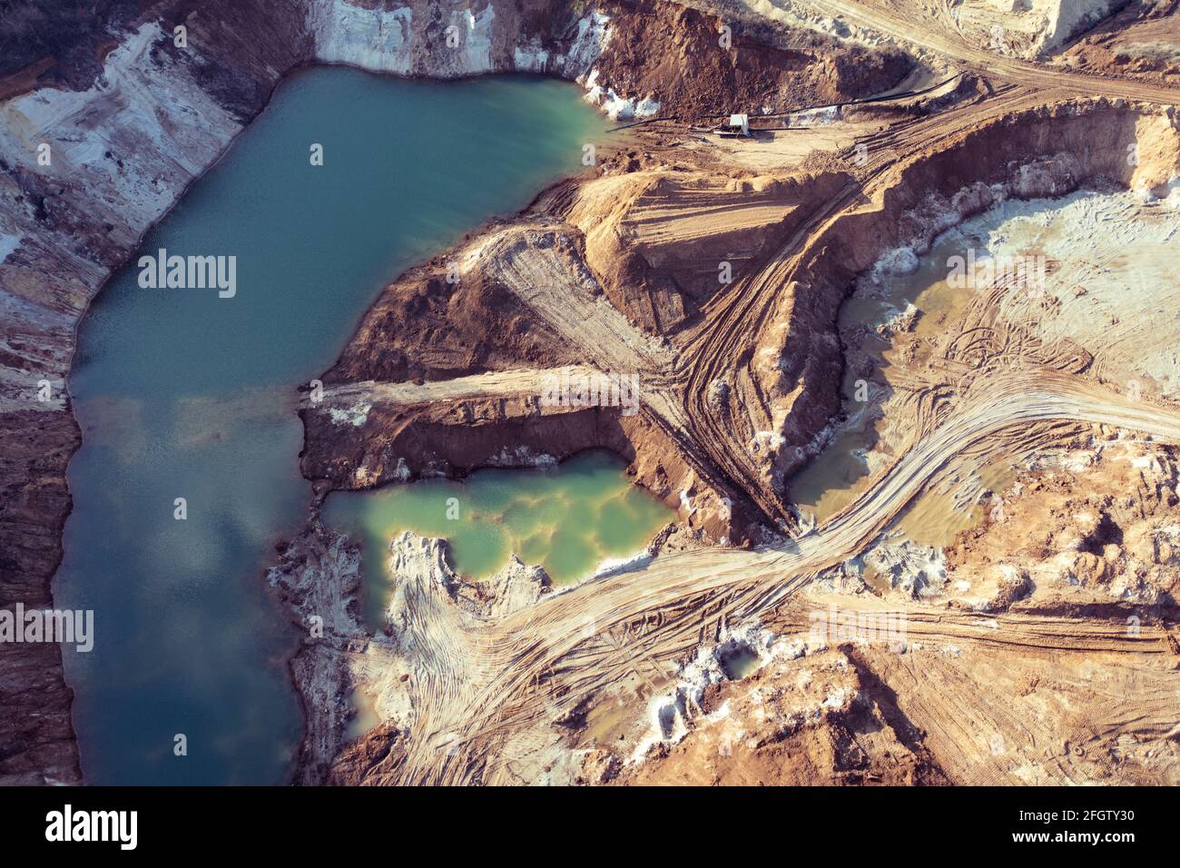 Mir Mine From Space