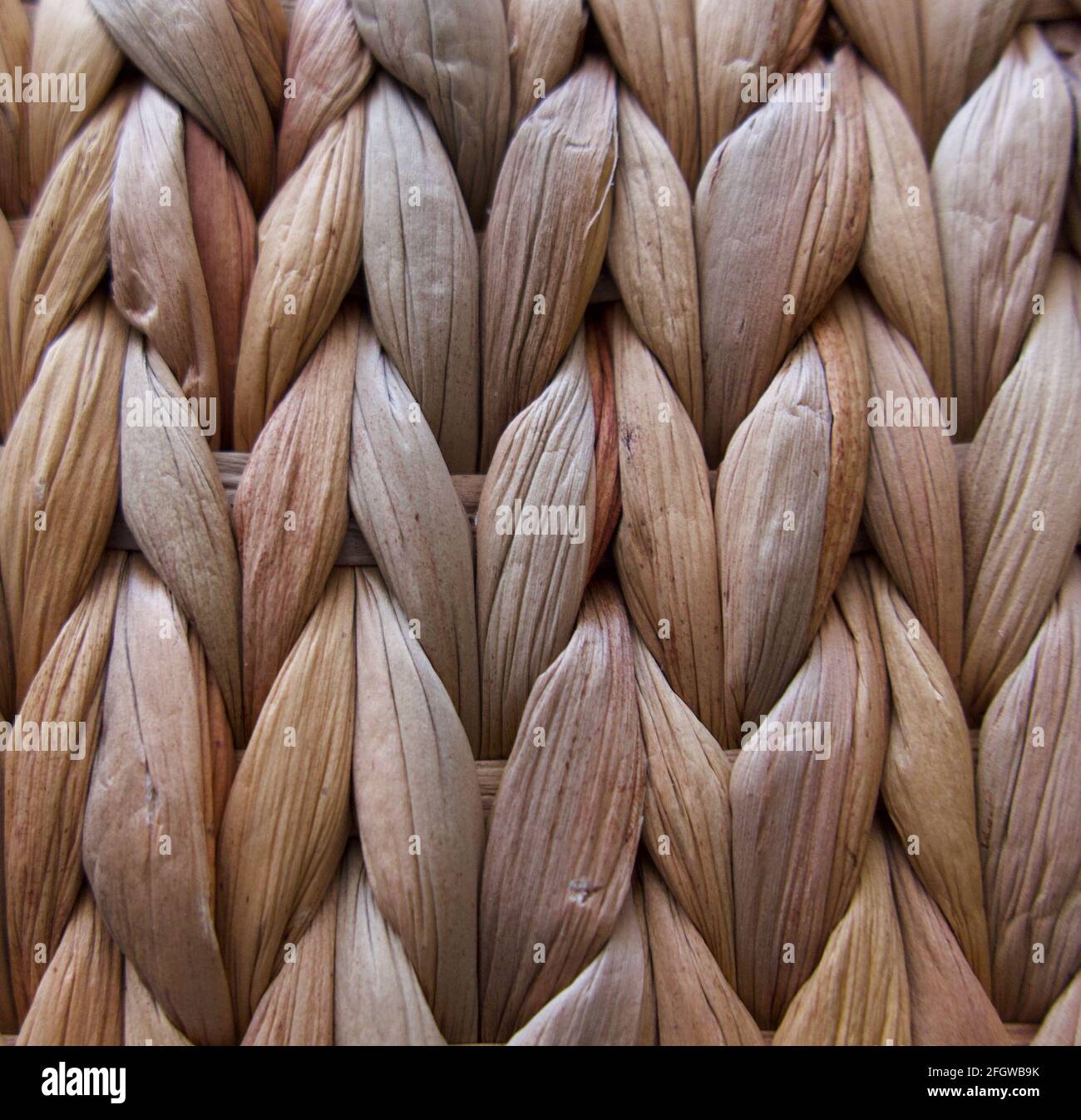 Fun frame natural plaited or woven coarse dried grass background Stock ...