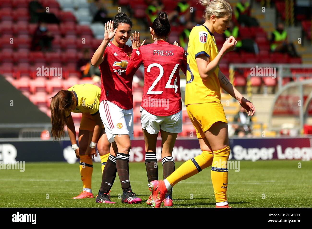 Manchester uniteds jess sigsworth hi-res stock photography and images ...