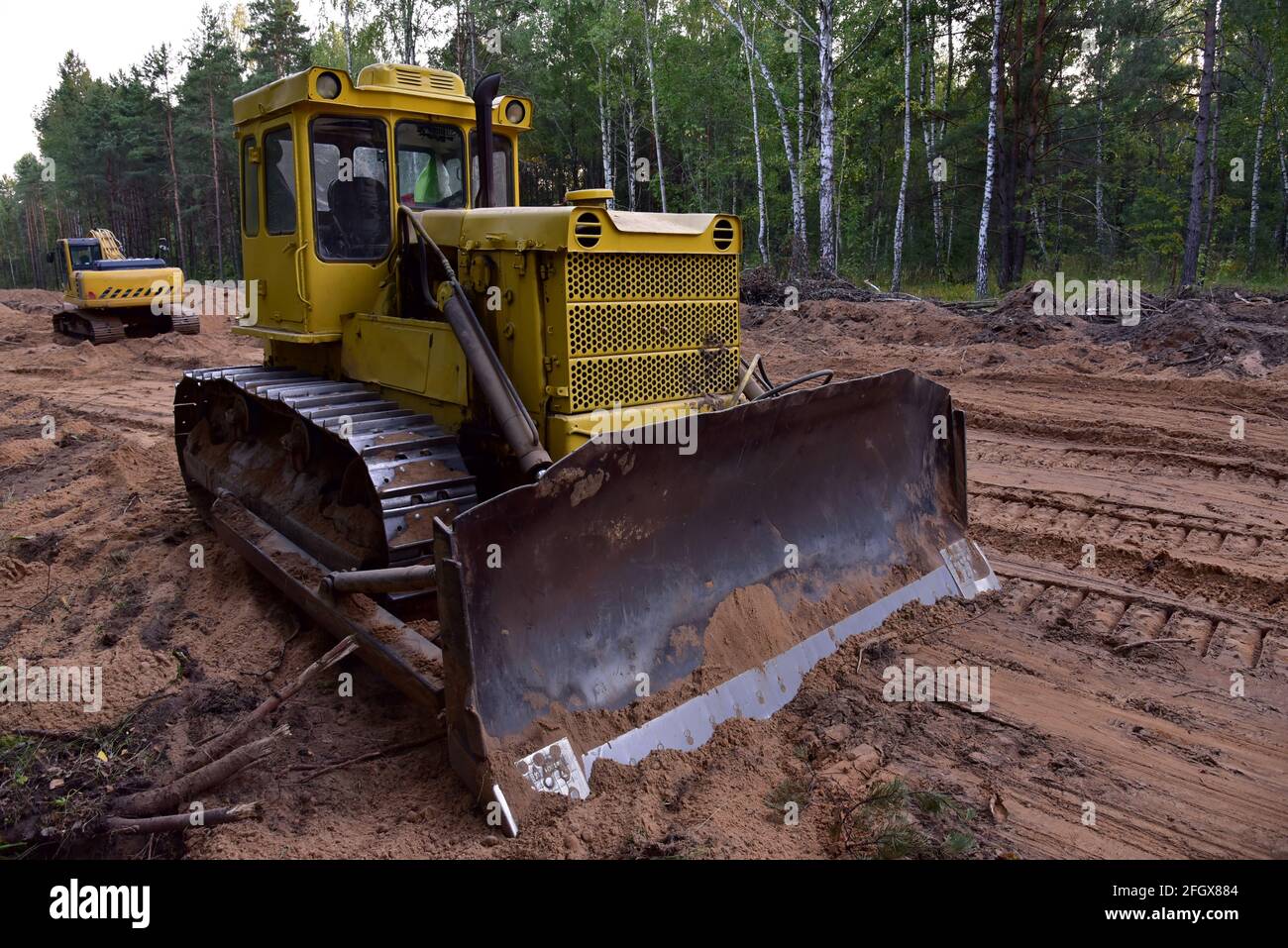 Lot Clearing Dozer
