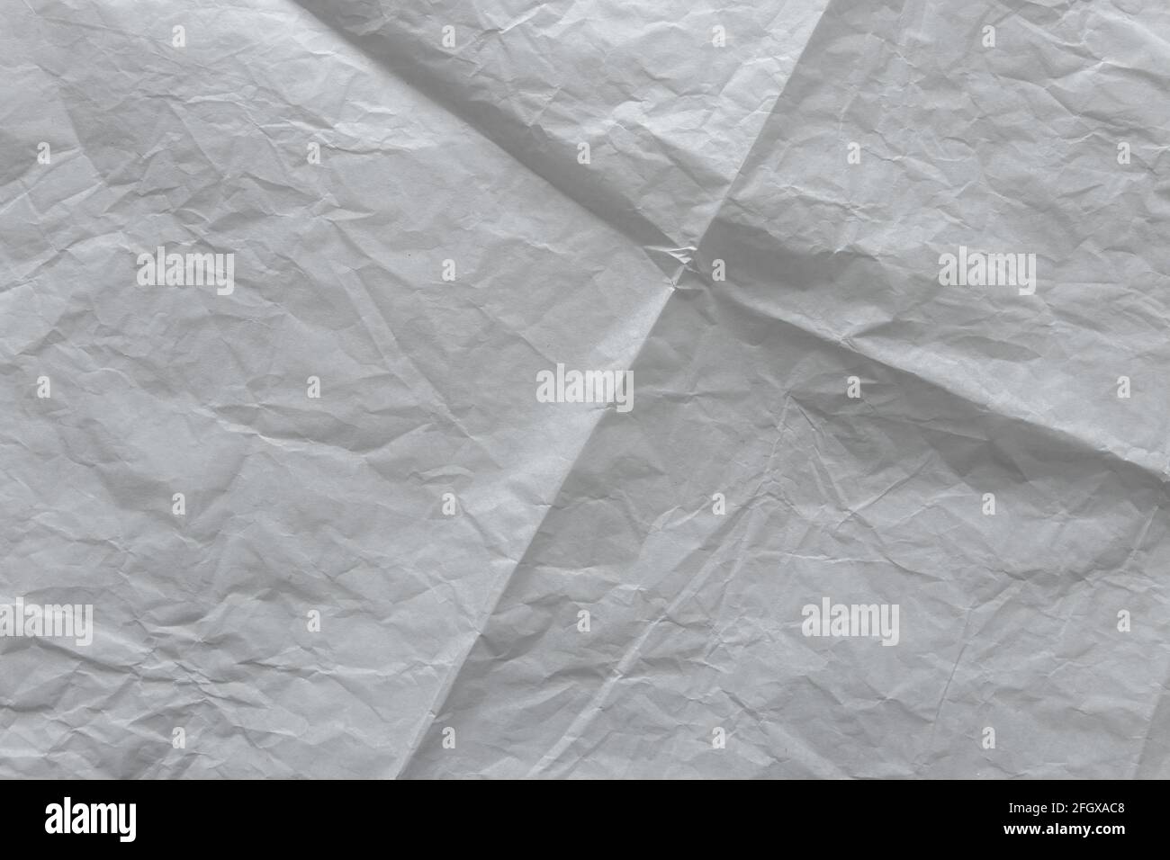 White wrinkled and folded paper texture background Stock Photo - Alamy