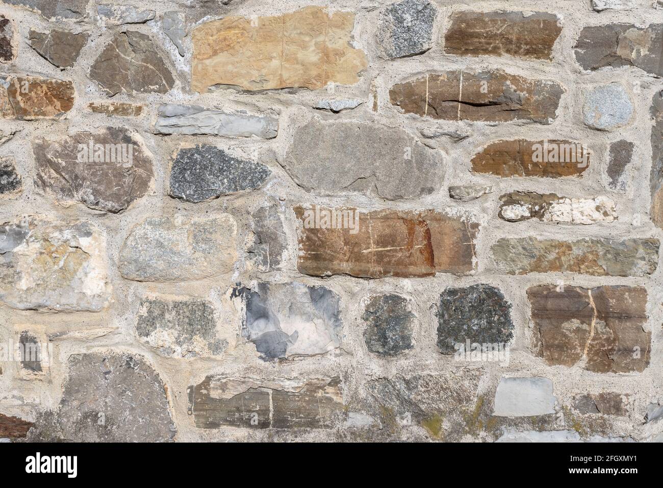 Old ancient brick wall, old texture of stone blocks closeup Stock Photo ...