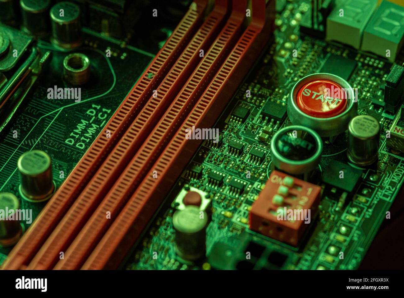Inside server pc motherboard ram hi-res stock photography and images ...
