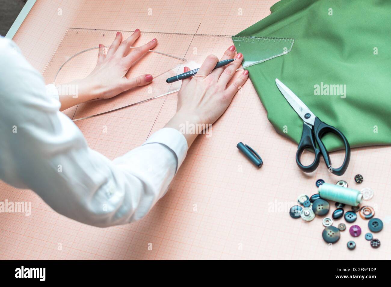 Designing process hi-res stock photography and images - Alamy