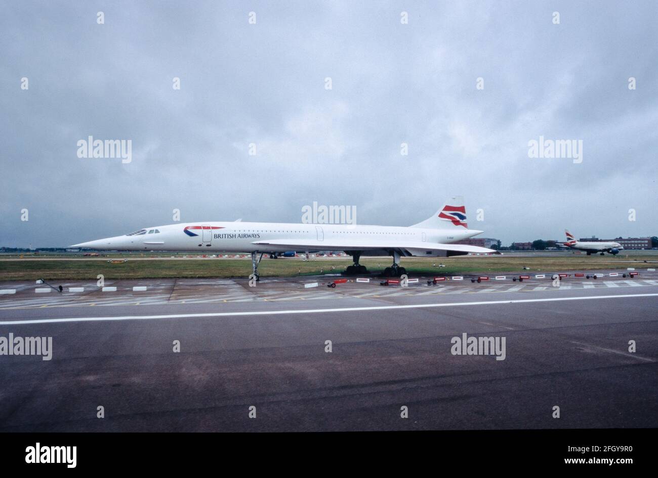 Concorde heathrow g boab hi-res stock photography and images - Alamy