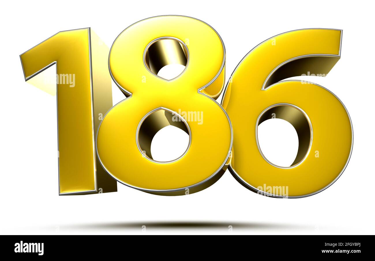 Number 186 Cut Out Stock Images & Pictures - Alamy