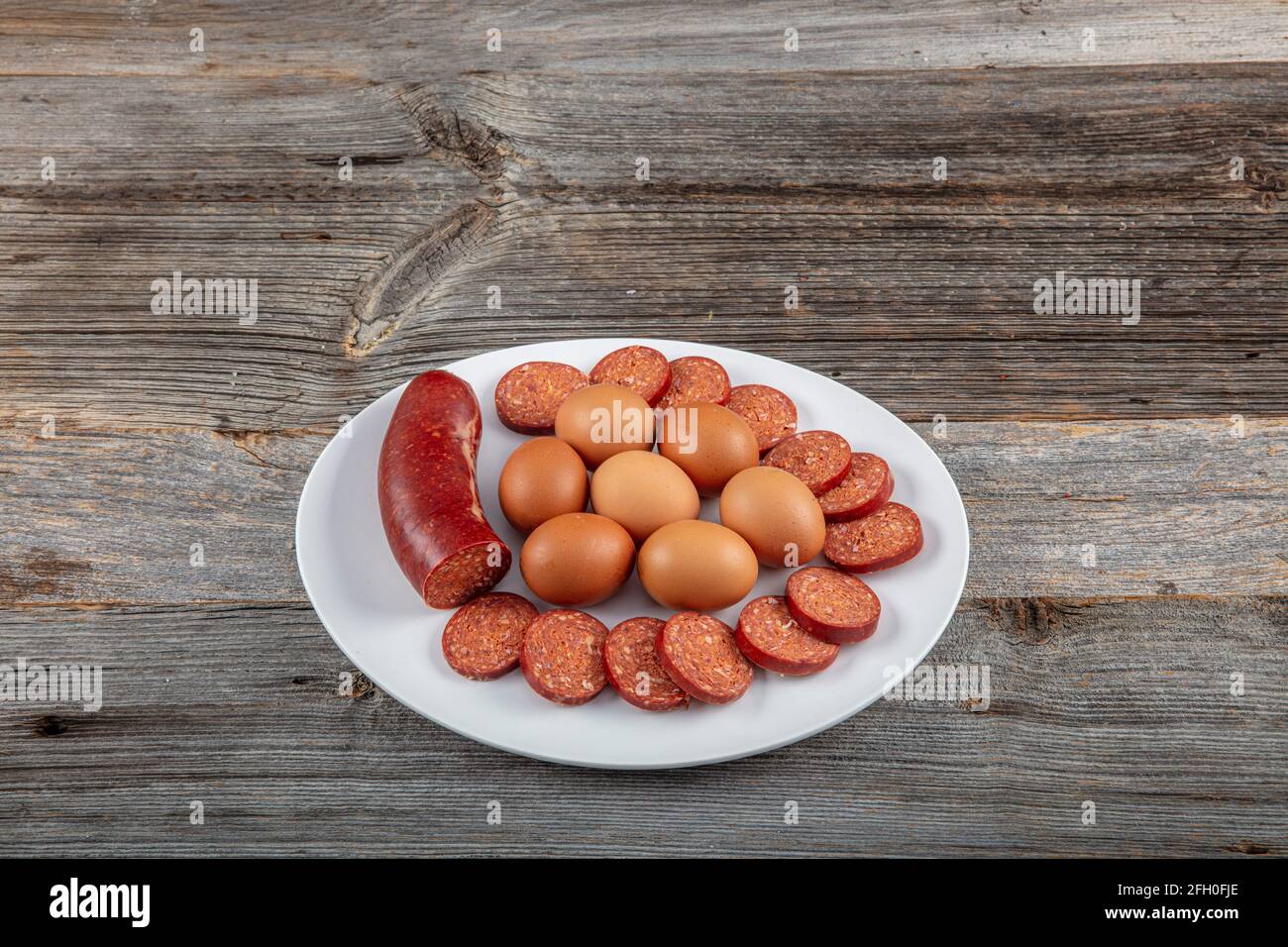 Turkish sausage (Turkish name; Turkish sucuk). Turkish sausage kangal ...