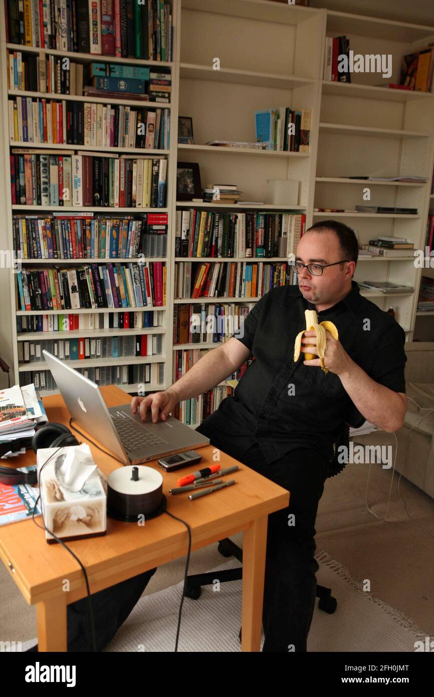 Rhodri Marsden at home spending the whole day using 'Stumble Upon' on ...