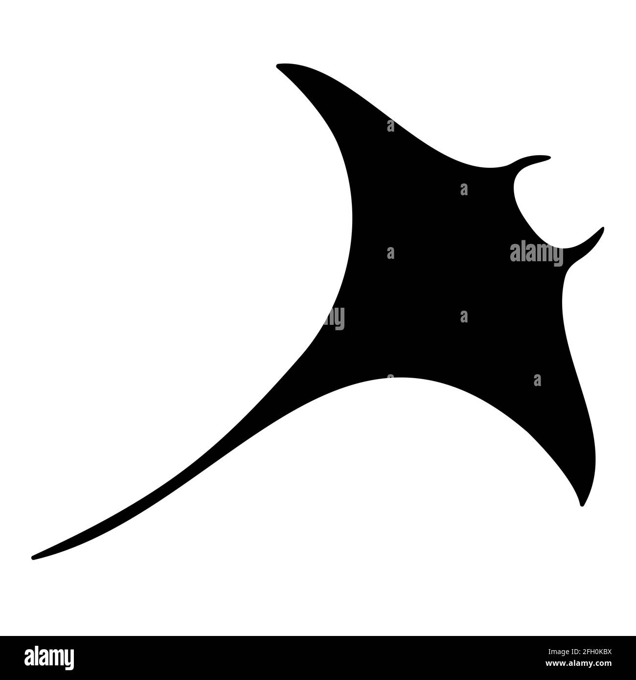 Stingray Silhouette