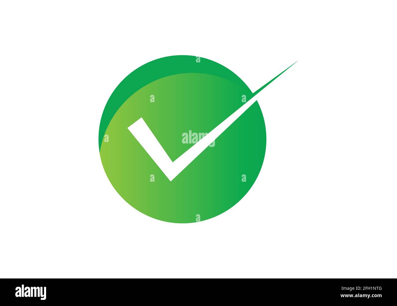 Check mark icon, Logo element illustration, check mark symbol design ...