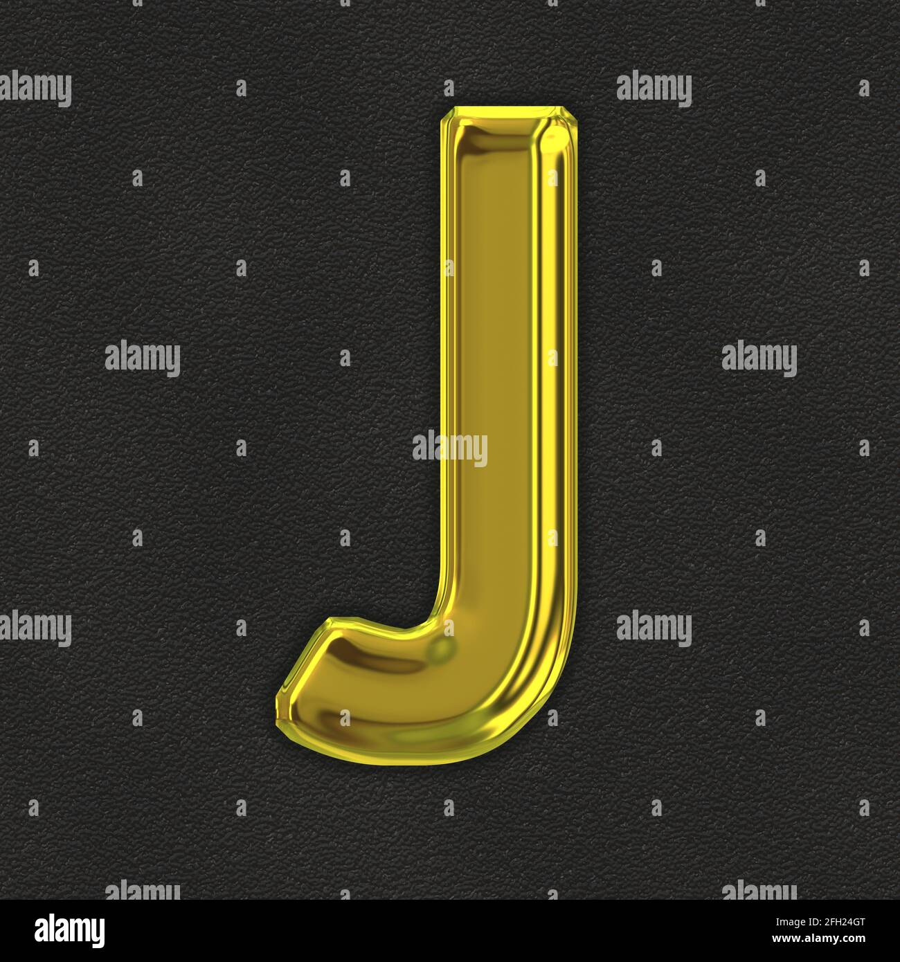 square graphic with the golden upper-case character J representing a ...