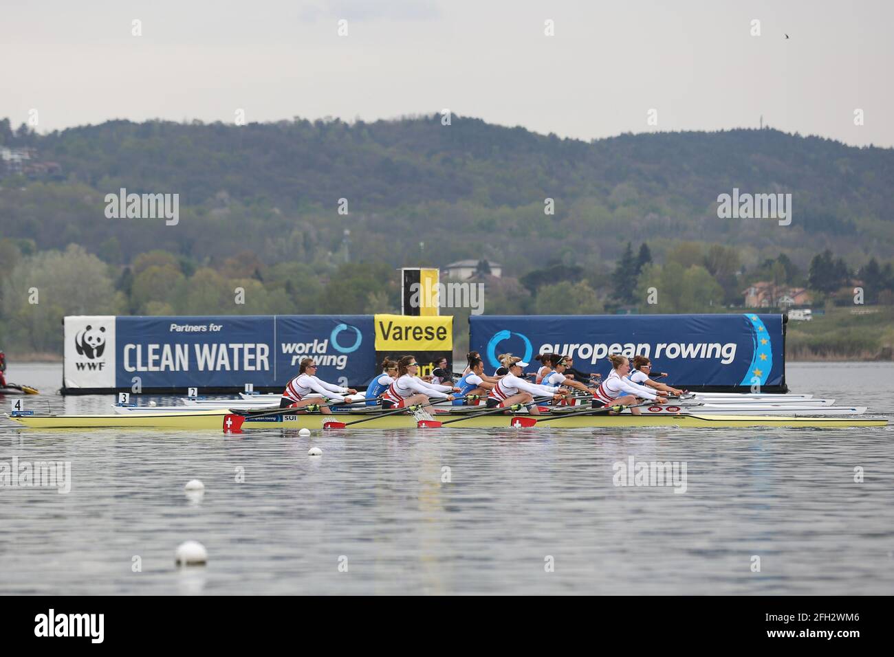 World rowing championships quadruple sculls hi-res stock photography ...