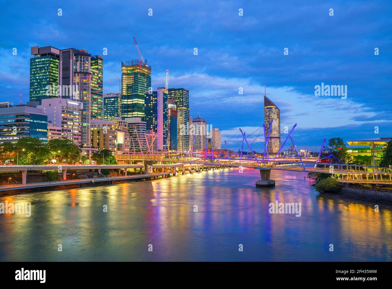 Brisbane arial hi-res stock photography and images - Alamy