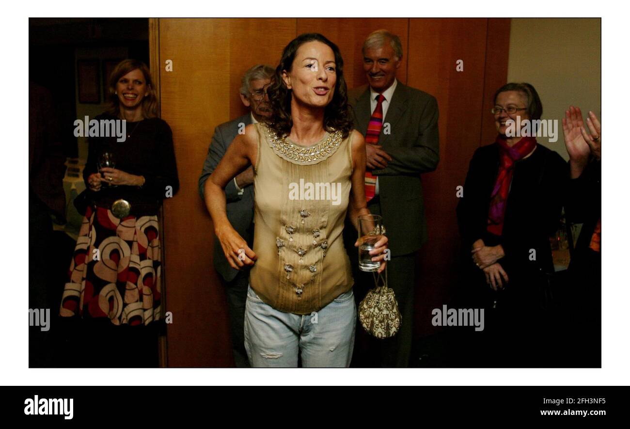 Book launch for Sally Ann Lasson, wife of The Independent newspaper's ...