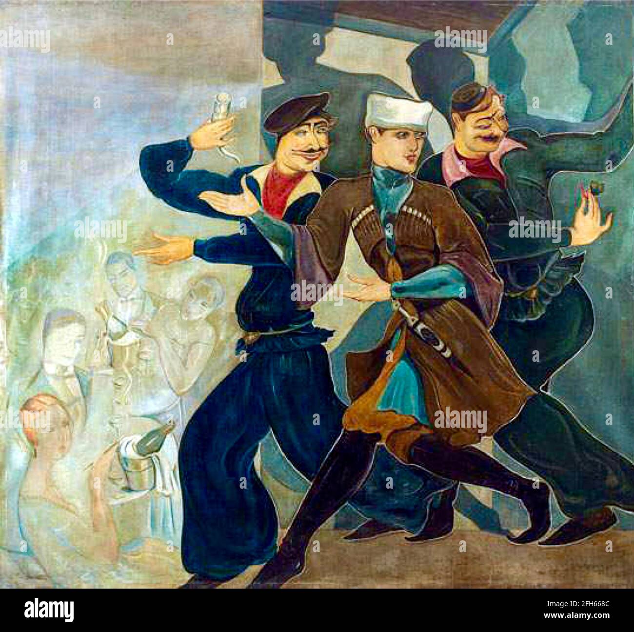 Vintage art scene hi-res stock photography and images - Alamy