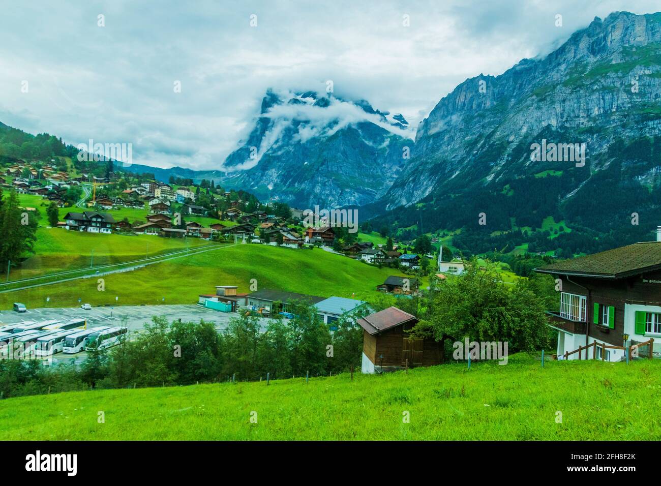 The place called Grindelwald in Switzerland Stock Photo - Alamy