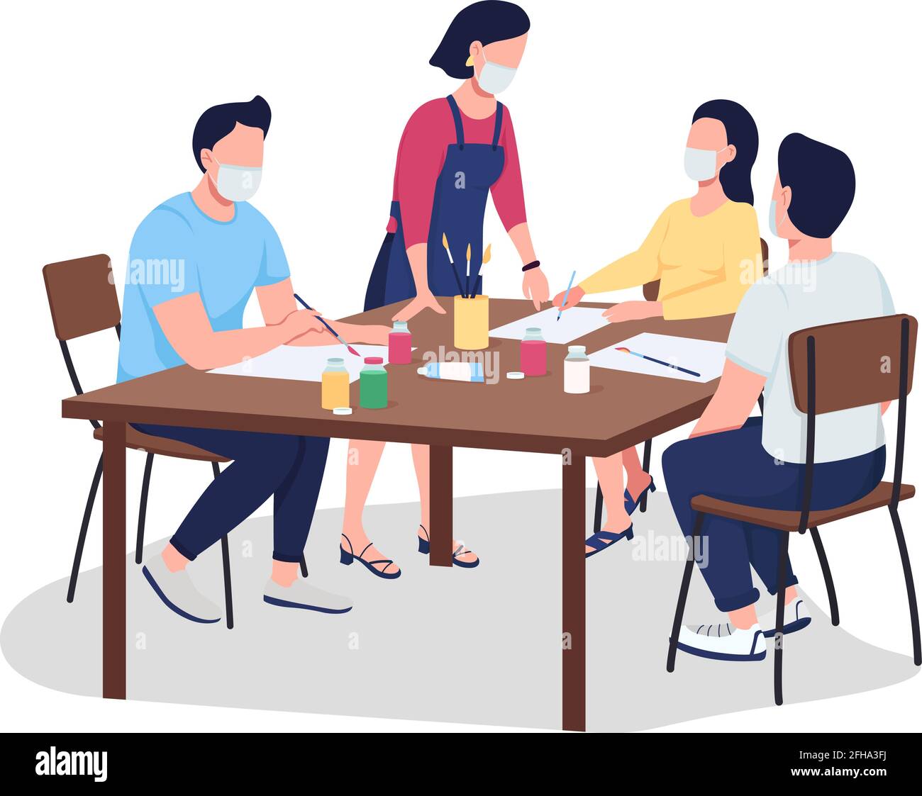 2d animation cartoon drawing human Cut Out Stock Images & Pictures - Alamy