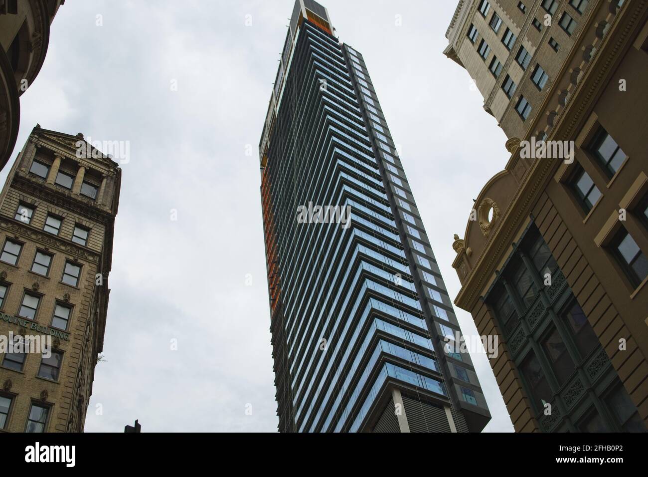 New York, NY, USA - Apr 24, 2021: The new Ritz Carlton Hotel at 28th ...