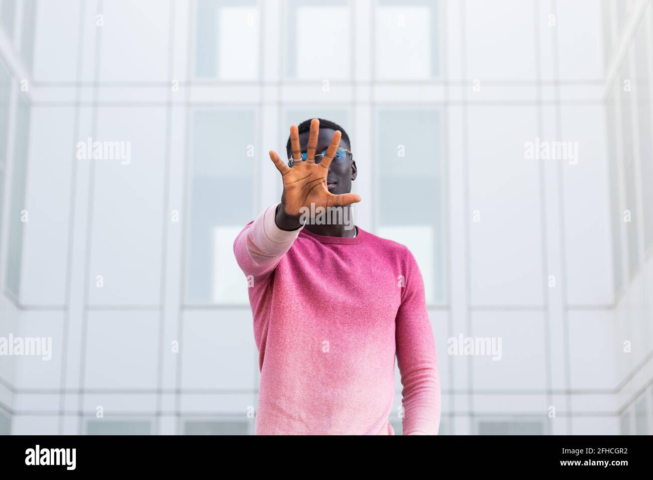Man reaching towards camera hi-res stock photography and images - Alamy