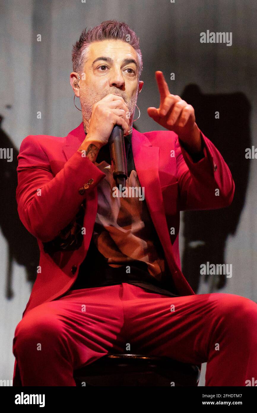 The singer Jose Molinero, known as J. Molly from the heavy metal band ...