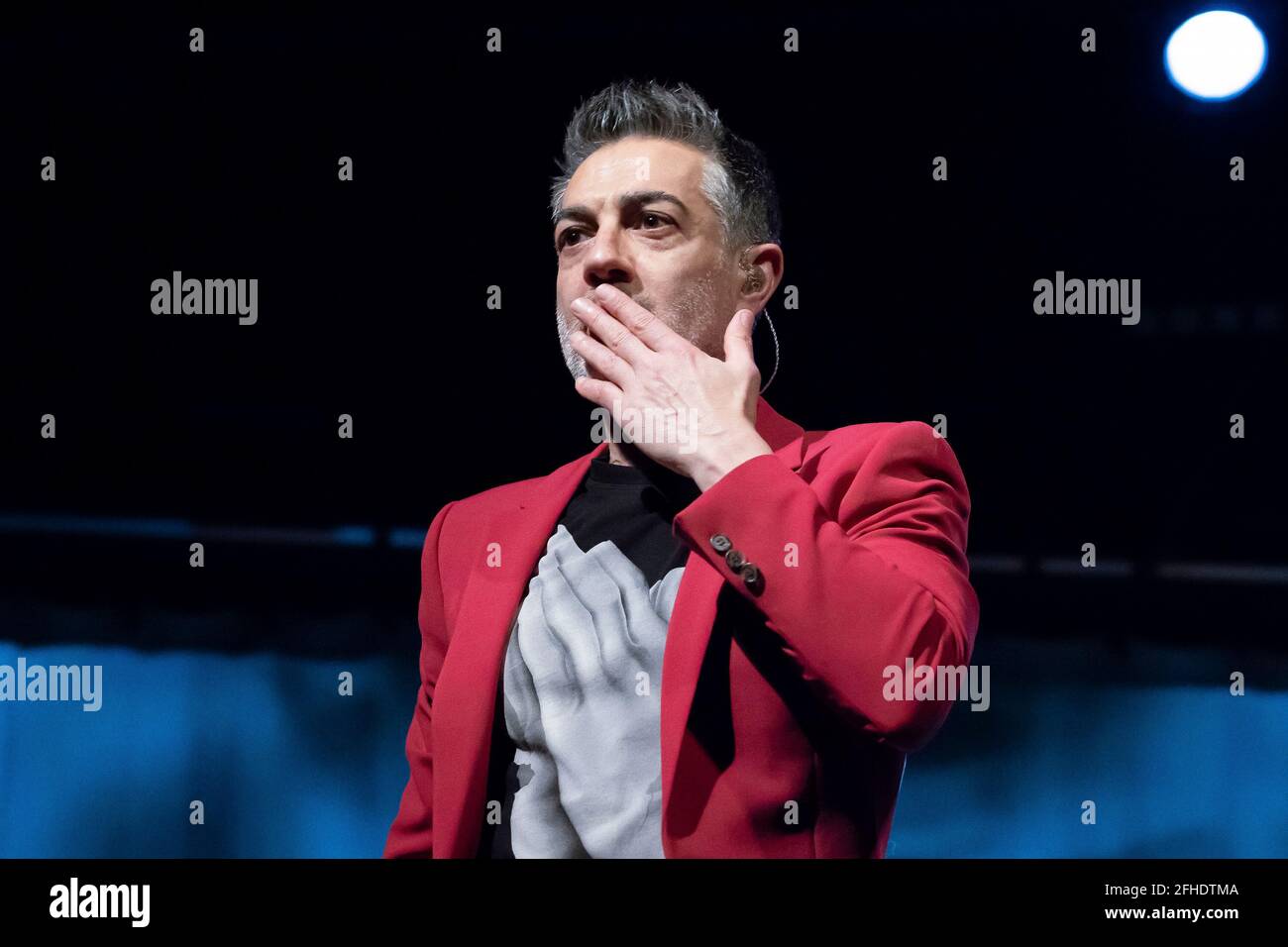 The singer Jose Molinero, known as J. Molly from the heavy metal band ...