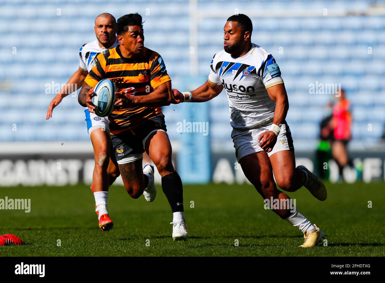 Malakai fekitoa of wasps rugby hi-res stock photography and images - Alamy