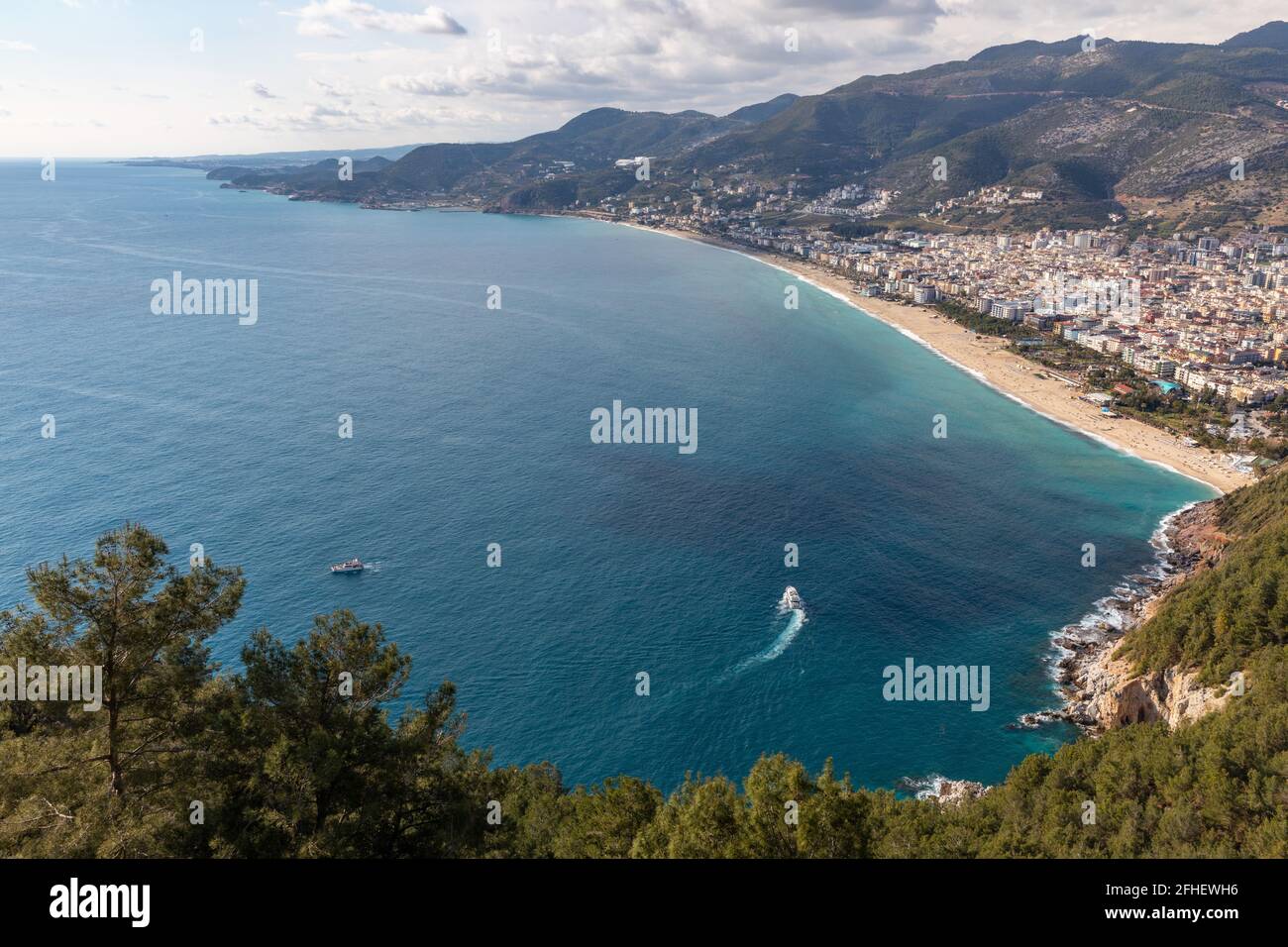 Cleopatra beach turkey hi-res stock photography and images - Alamy