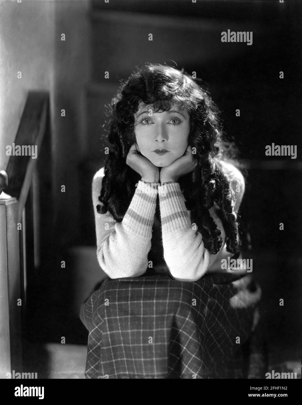 MAE BUSCH 1922 Portrait by JAMES ABBE taken during making of THE ...