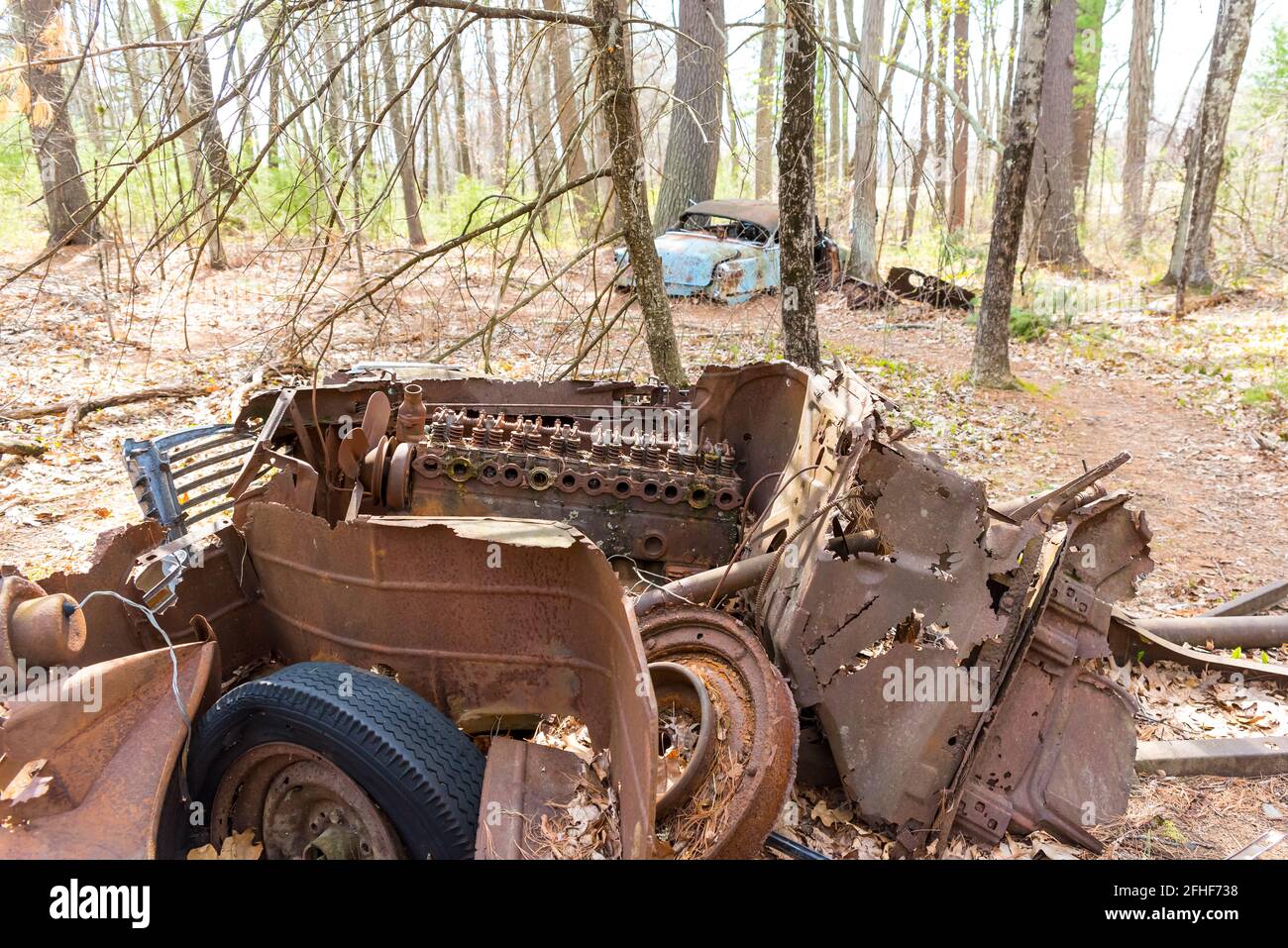 1941 buick inline eight cylinder motor hi-res stock photography and ...