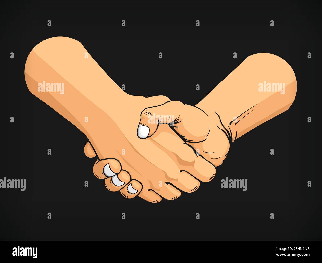 Man Taking Promise Clipart