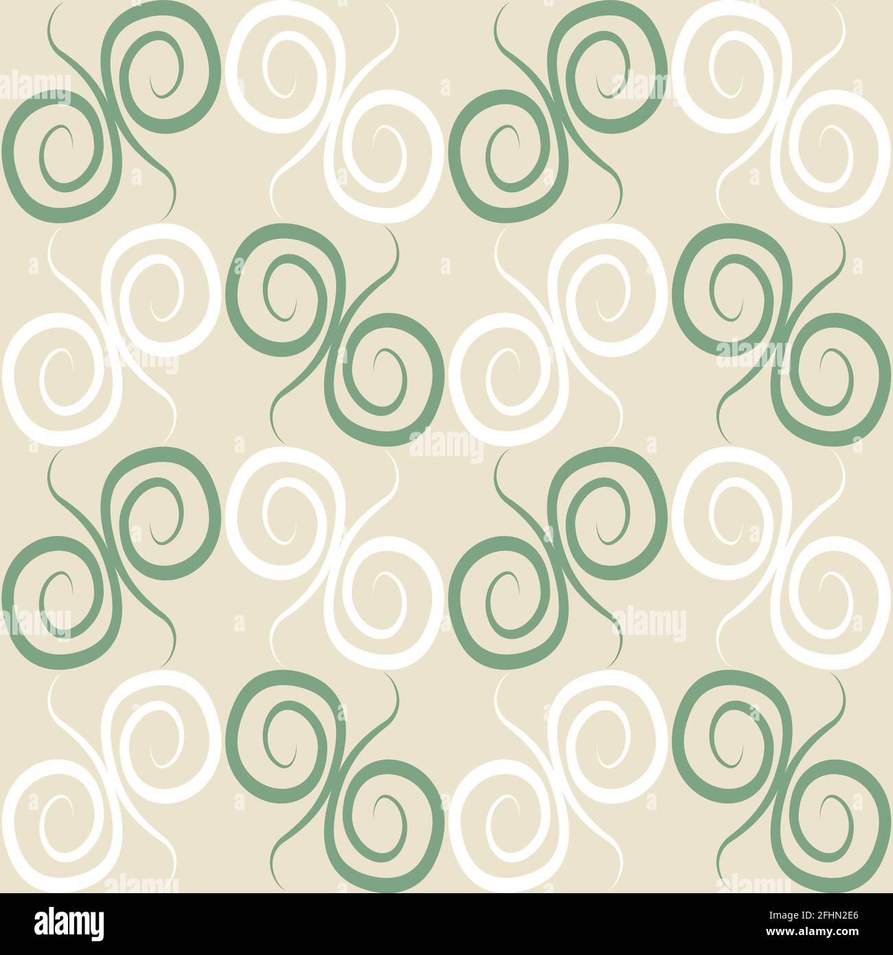 Seamless texture, pattern on a square background - colored curls ...