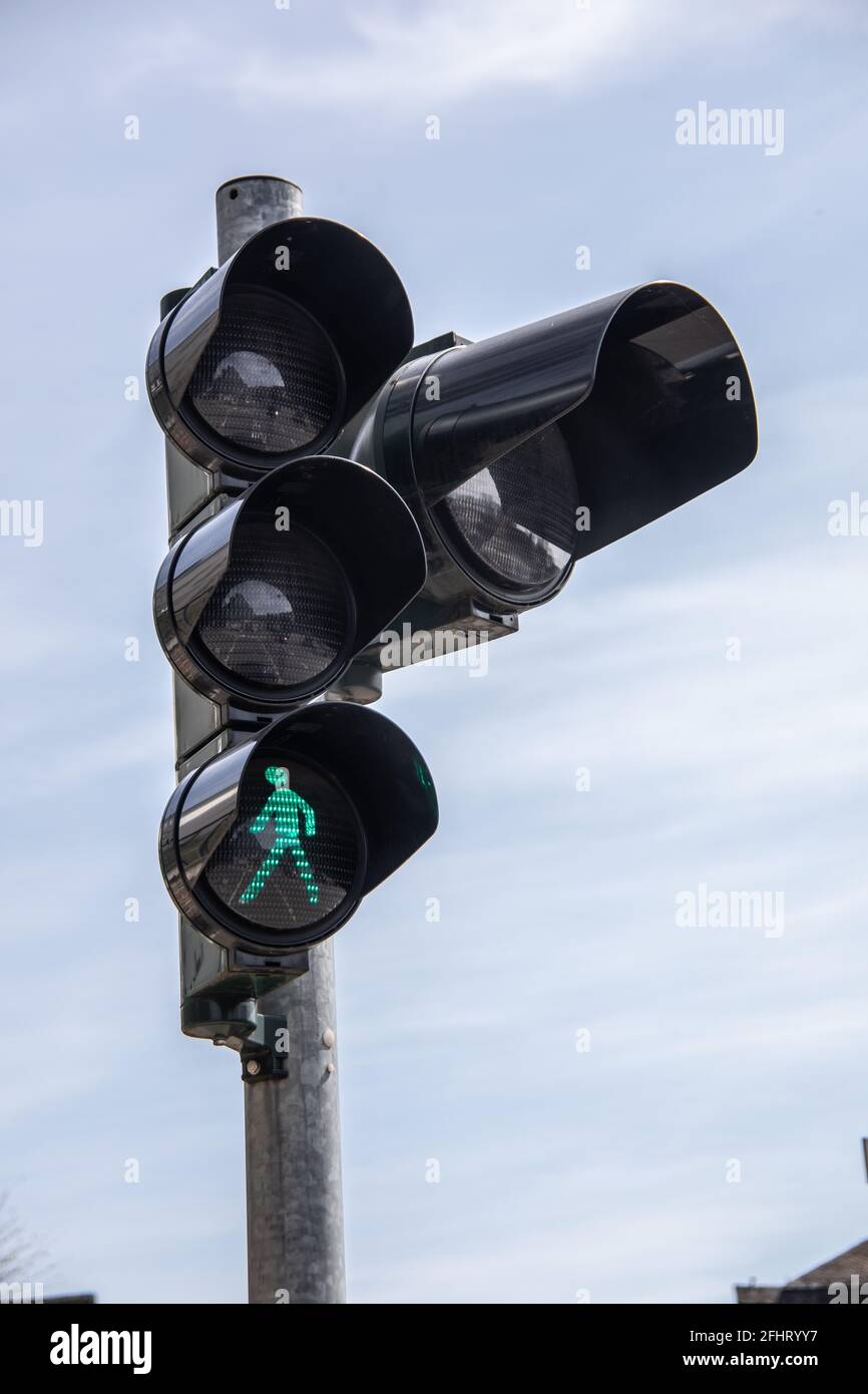 Traffic lights in road traffic for traffic control Stock Photo - Alamy