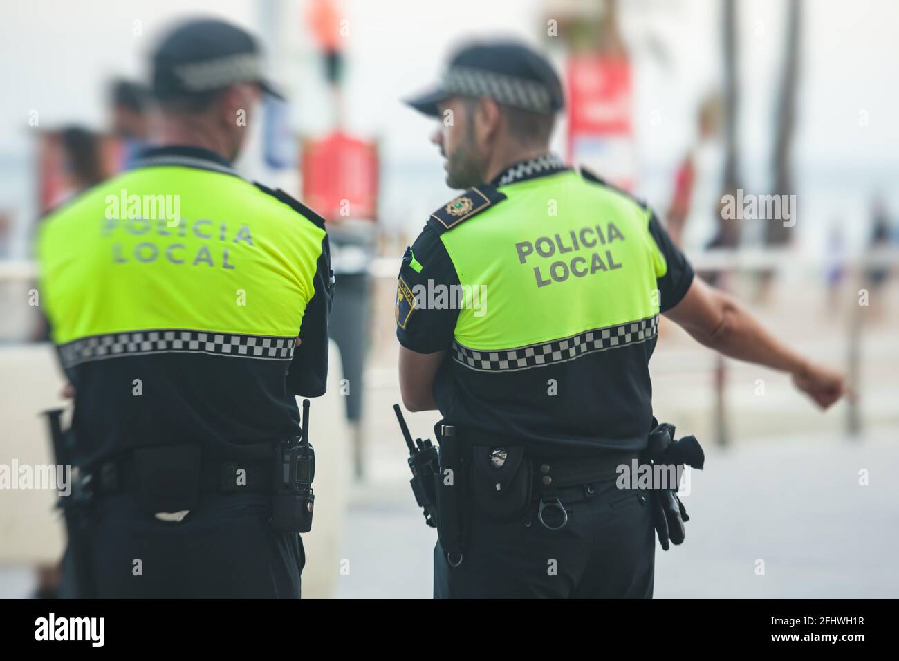 Guardia civil spain back view hi-res stock photography and images - Alamy