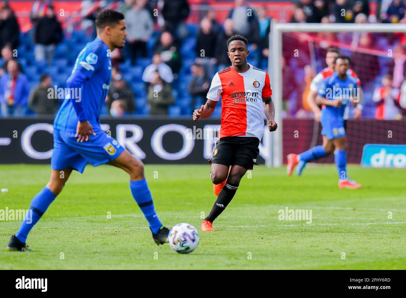 ROTTERDAM, NETHERLANDS - APRIL 25: Luis Sinisterra of Feyenoord ...