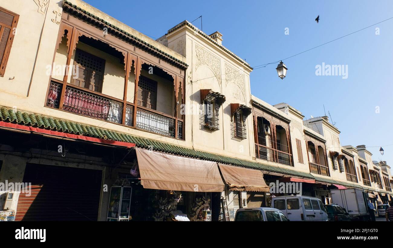 The Mellah of Fes is the historic Jewish quarter in Fes, Morocco Stock ...